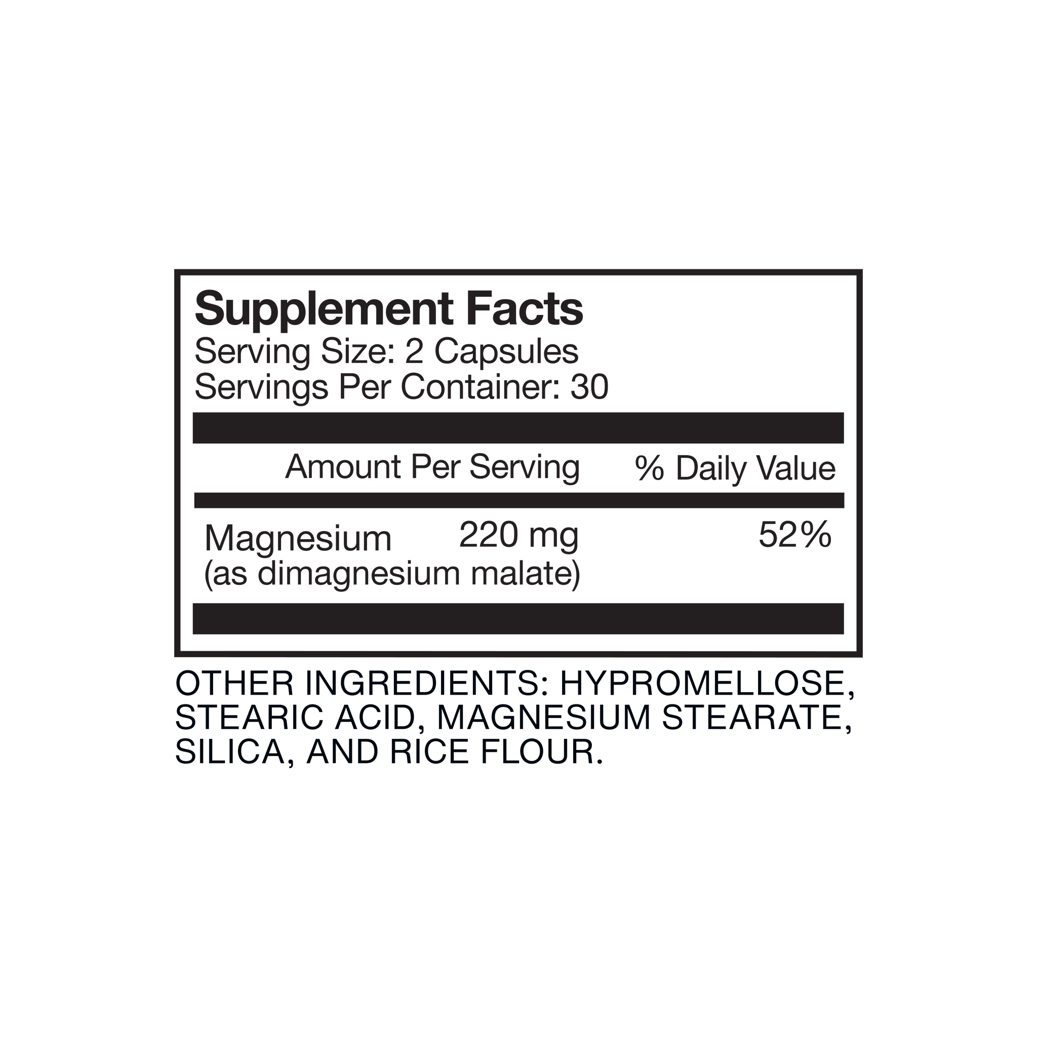 Momentous Magnesium Malate Supplement