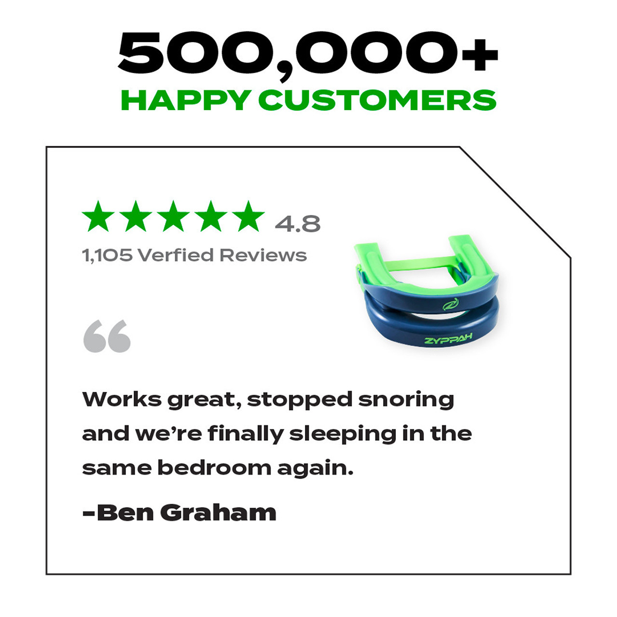 Original Zyppah Anti-Snoring Mouthpiece