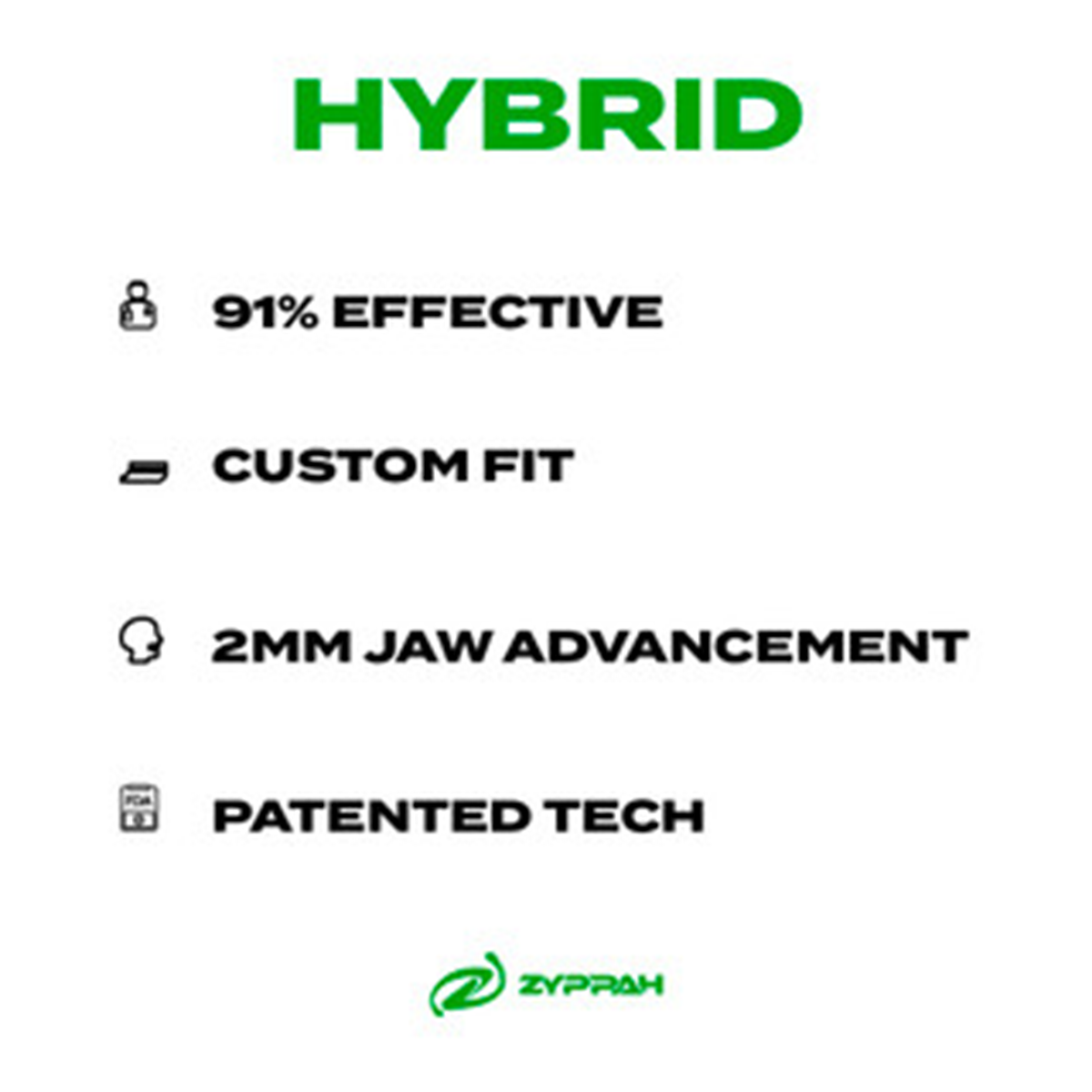 Original Zyppah Anti-Snoring Mouthpiece